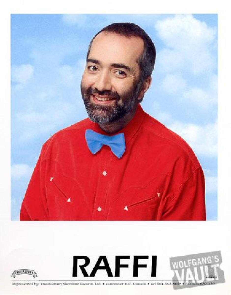 Raffi Vintage Concert Photo Promo Print at Wolfgang's