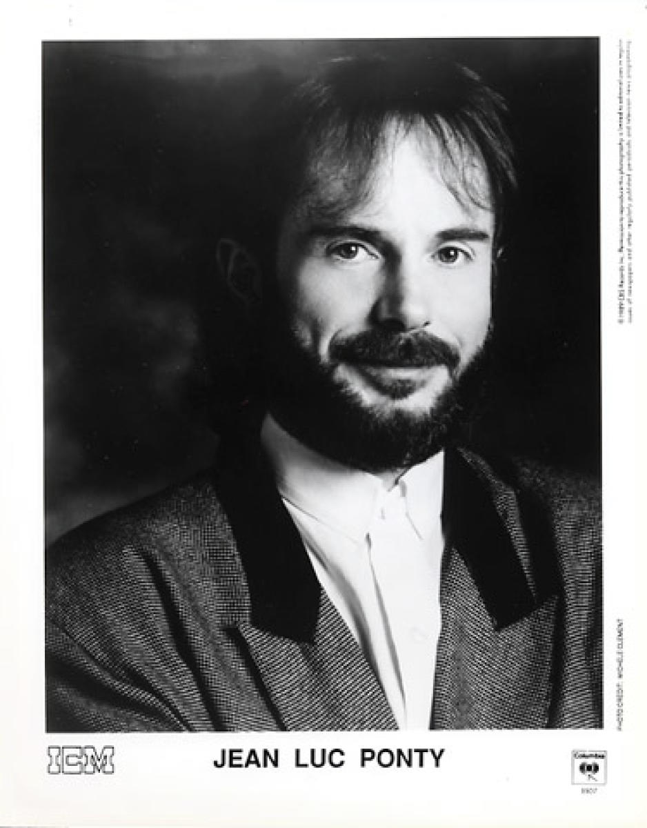 Jean-Luc Ponty Vintage Concert Photo Promo Print, 1989 at Wolfgang's
