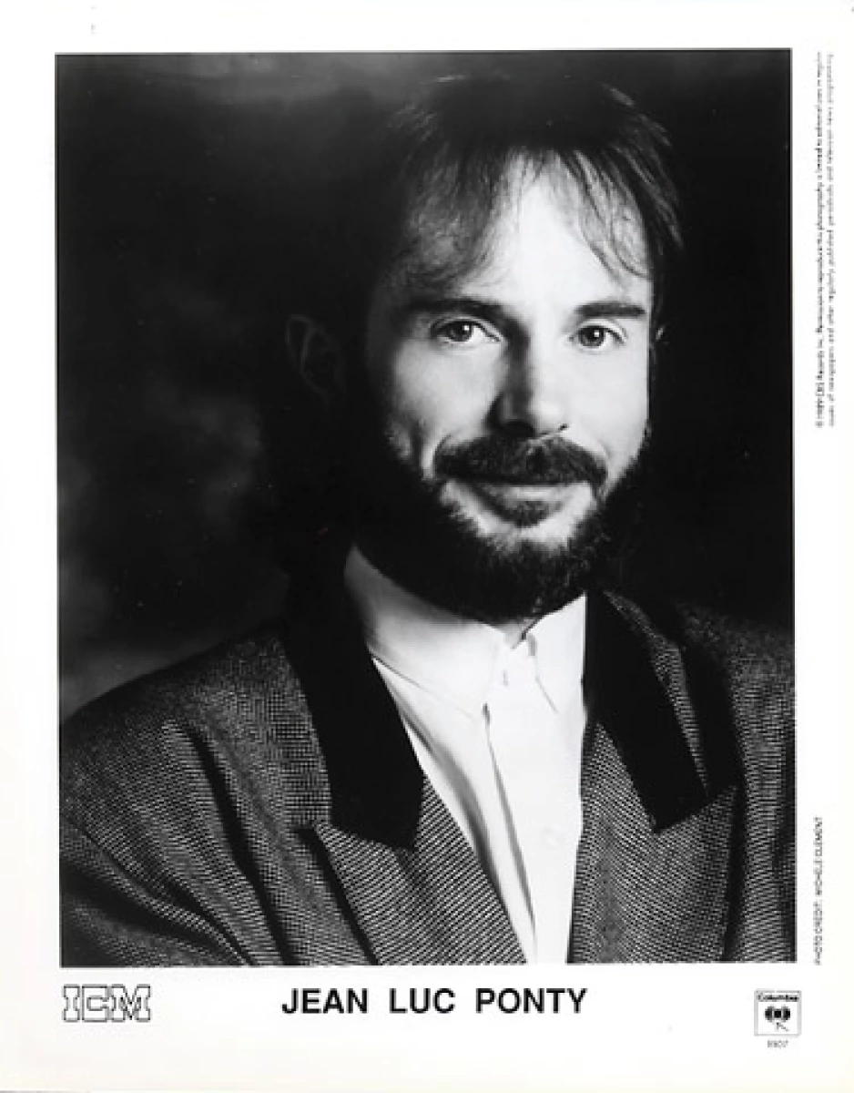 Jean-Luc Ponty Vintage Concert Photo Promo Print, 1989 at Wolfgang's