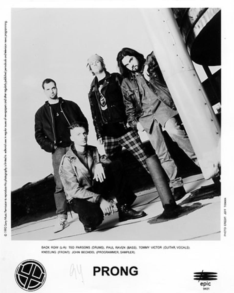 Prong Vintage Concert Photo Promo Print, 1993 at Wolfgang's