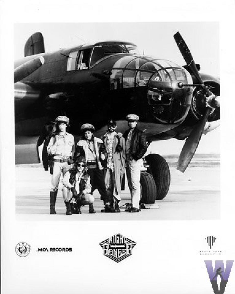 Night Ranger Vintage Concert Photo Promo Print at Wolfgang's