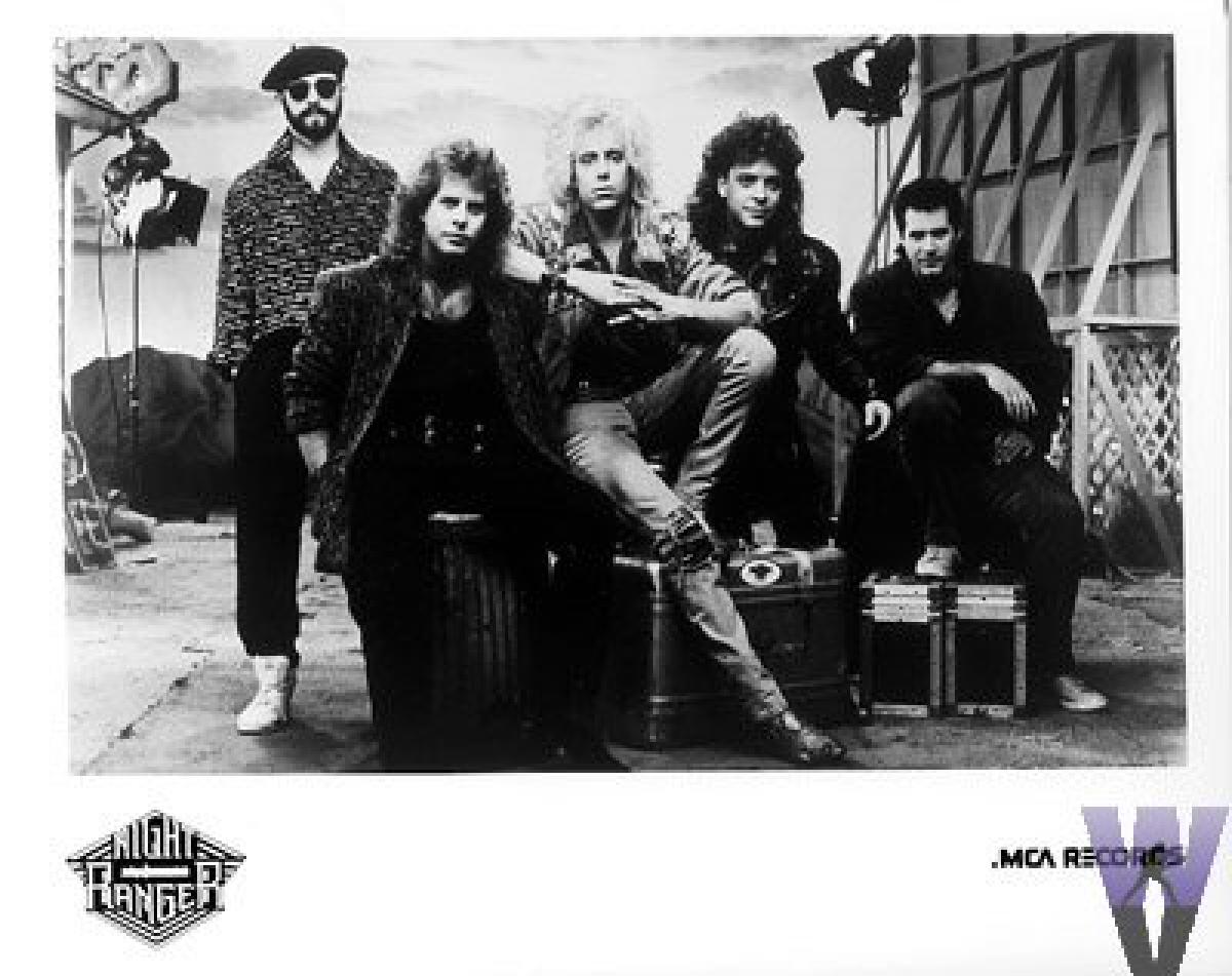 Night Ranger Vintage Concert Photo Promo Print at Wolfgang's