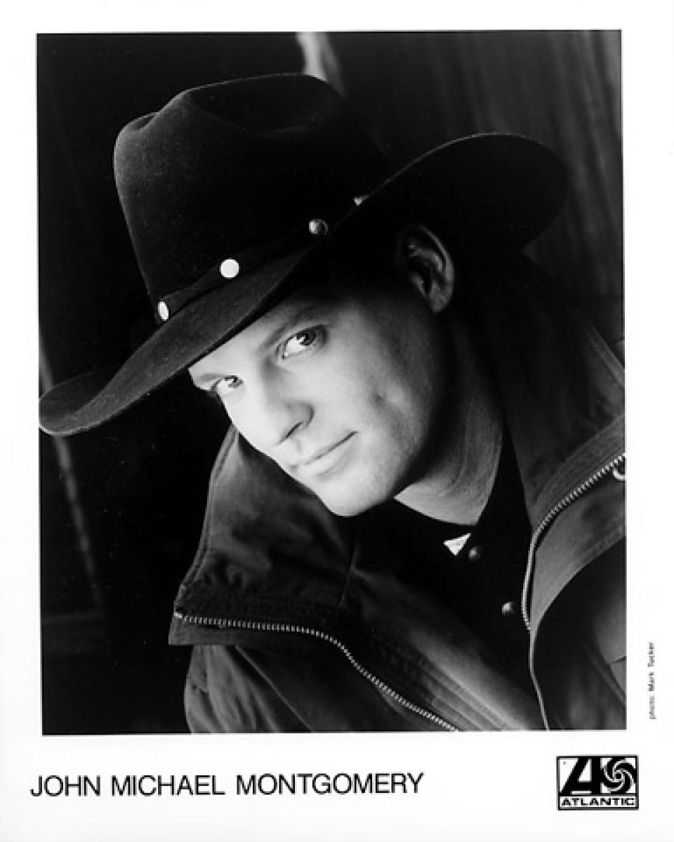 John Michael Montgomery Vintage Concert Photo Promo Print at Wolfgang's