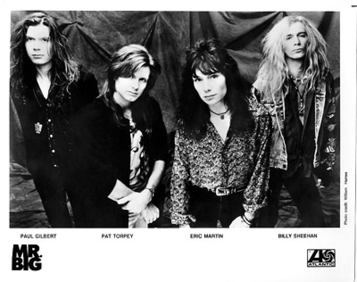 Mr. Big Vintage Concert Photo Promo Print at Wolfgang's