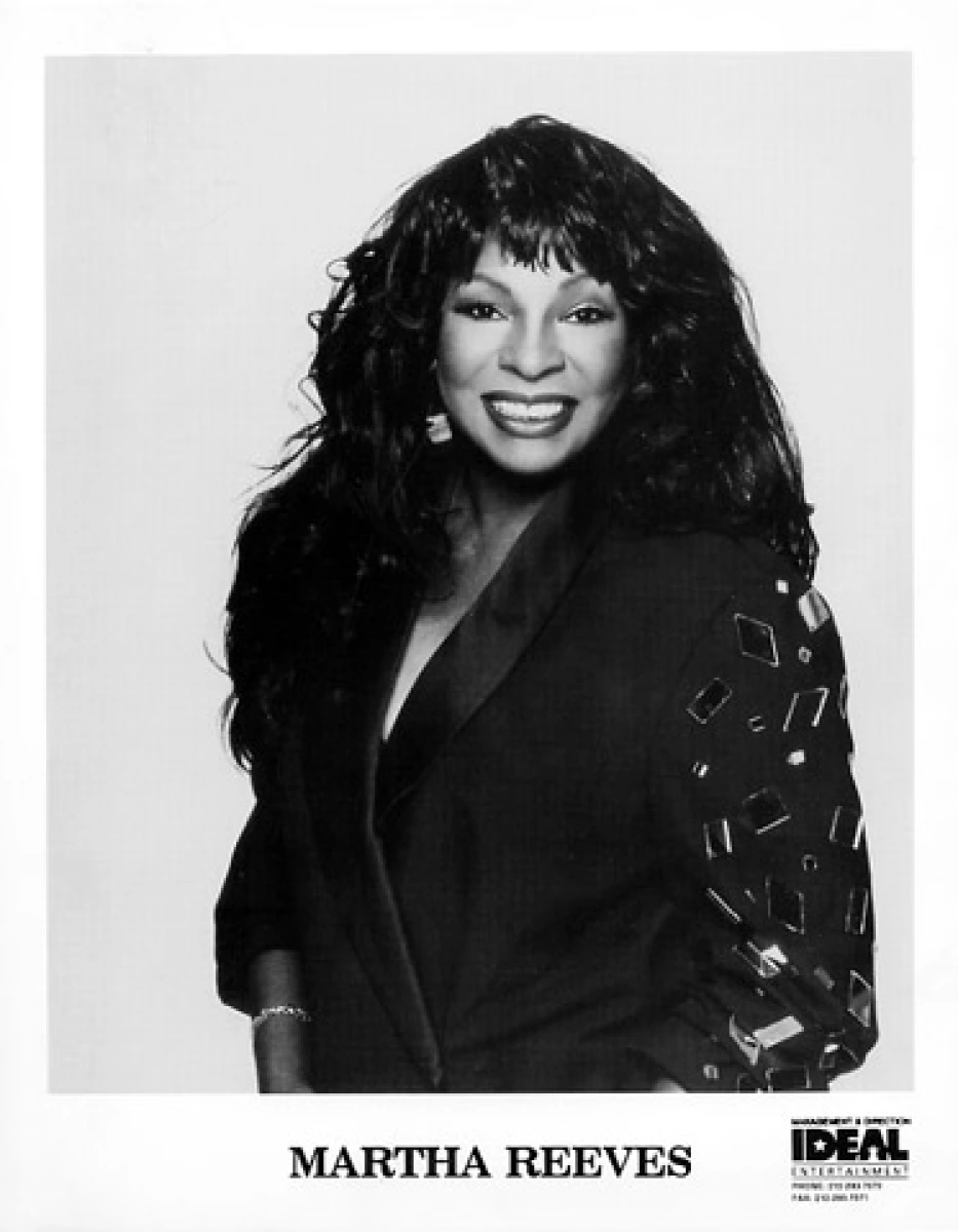 Martha Reeves Vintage Concert Photo Promo Print at Wolfgang's