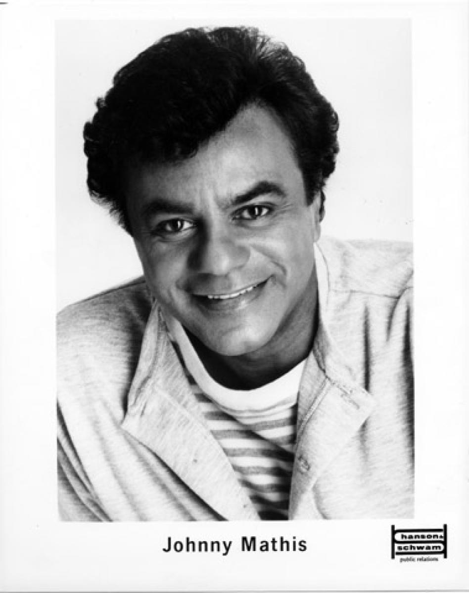 Johnny Mathis Vintage Concert Photo Promo Print at Wolfgang's