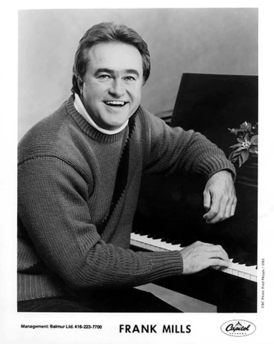 Frank Mills Vintage Concert Photo Promo Print, 1985 at Wolfgang's