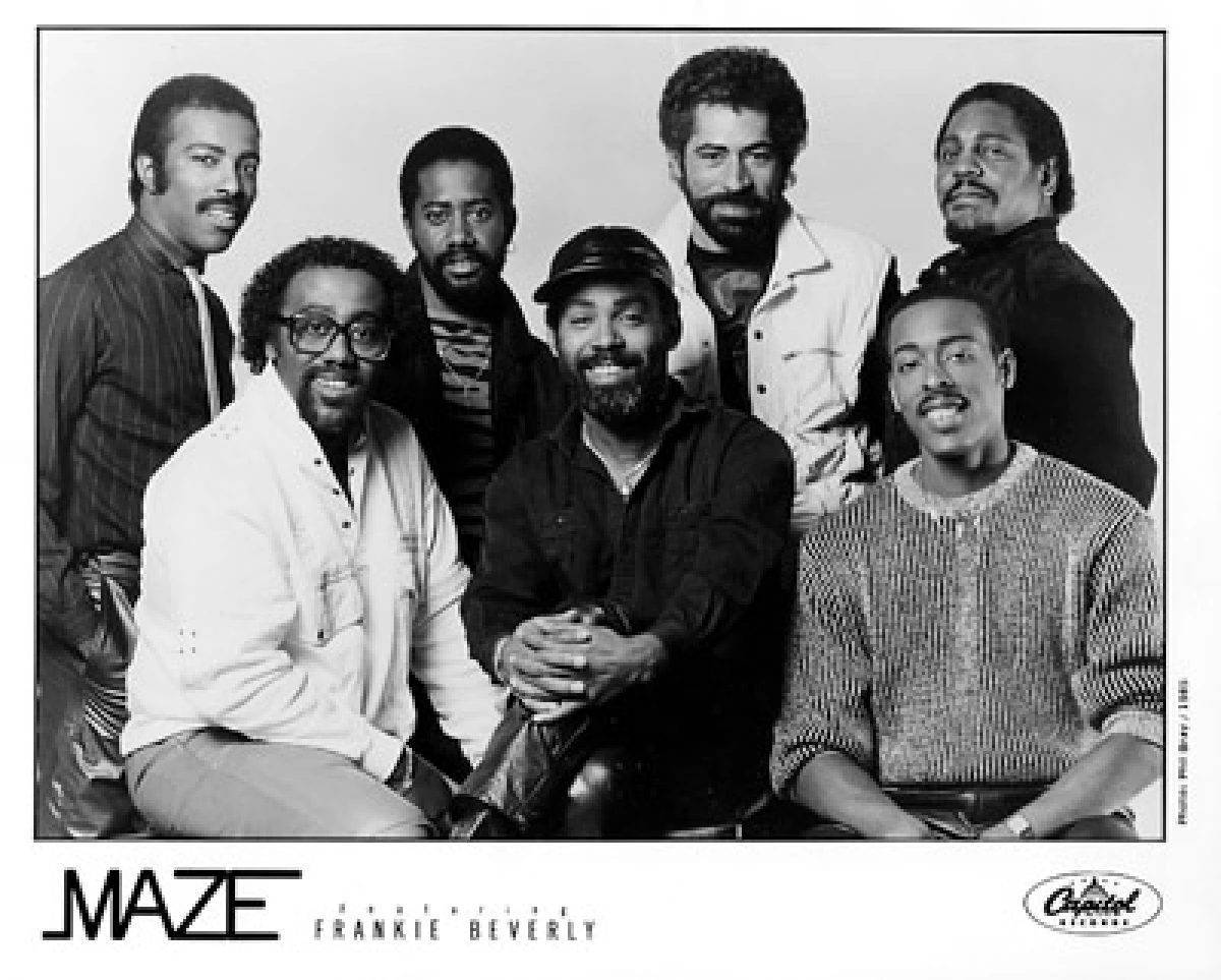 Maze Vintage Concert Photo Promo Print, 1985 at Wolfgang's