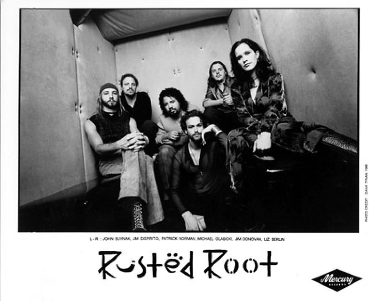 Rusted Root Vintage Concert Photo Promo Print, 1996 at Wolfgang's