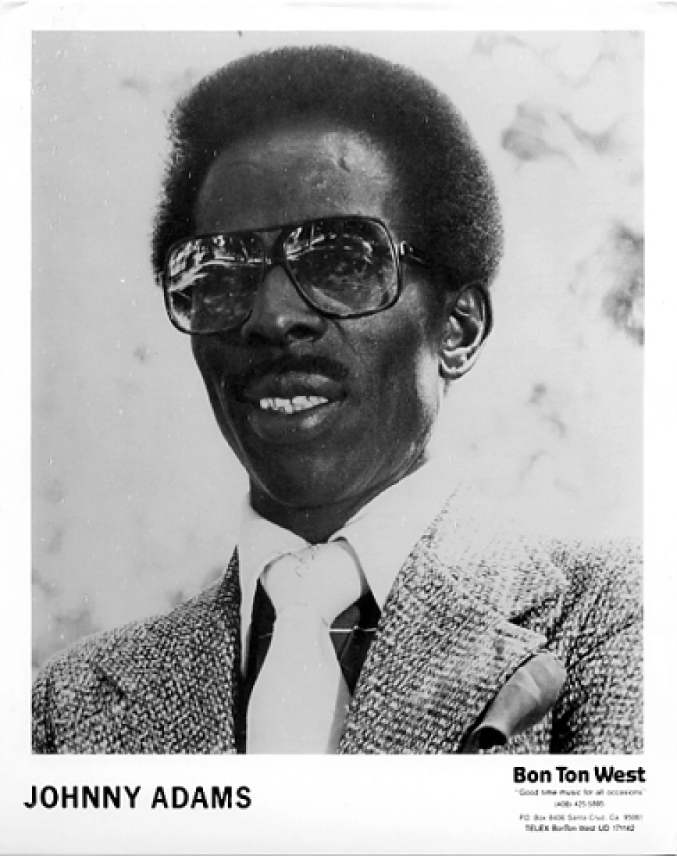 Johnny Adams Vintage Concert Photo Promo Print at Wolfgang's