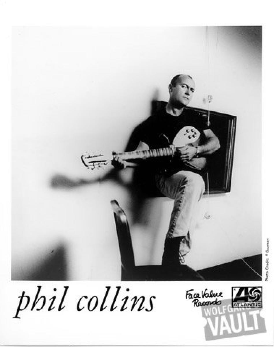 Phil Collins Vintage Concert Photo Promo Print at Wolfgang's