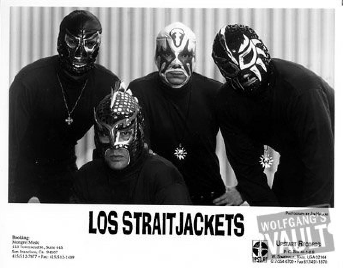 Los Straitjackets Vintage Concert Photo Promo Print at Wolfgang's