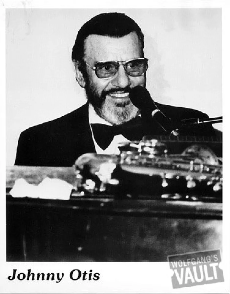 Johnny Otis Vintage Concert Photo Promo Print at Wolfgang's
