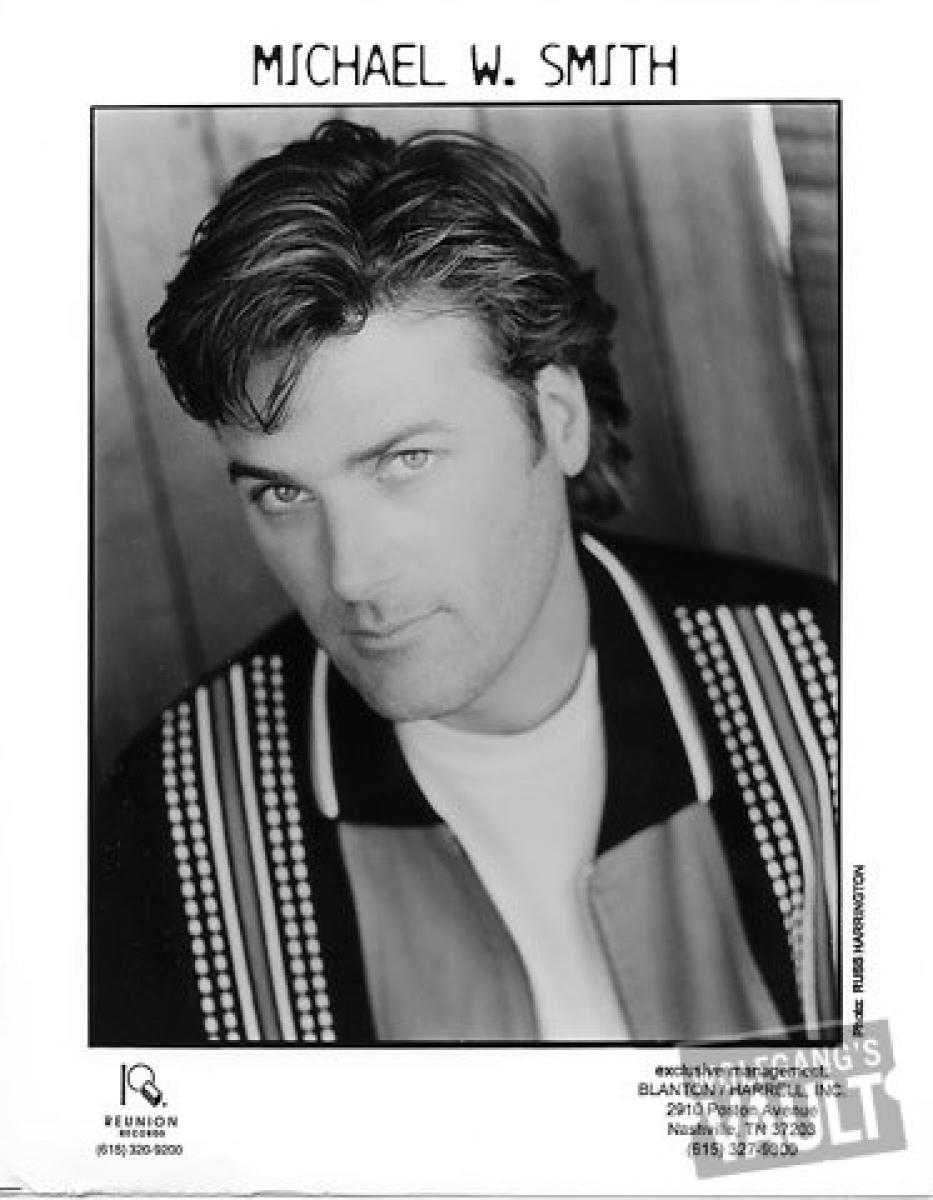 Michael W. Smith Vintage Concert Photo Promo Print at Wolfgang's