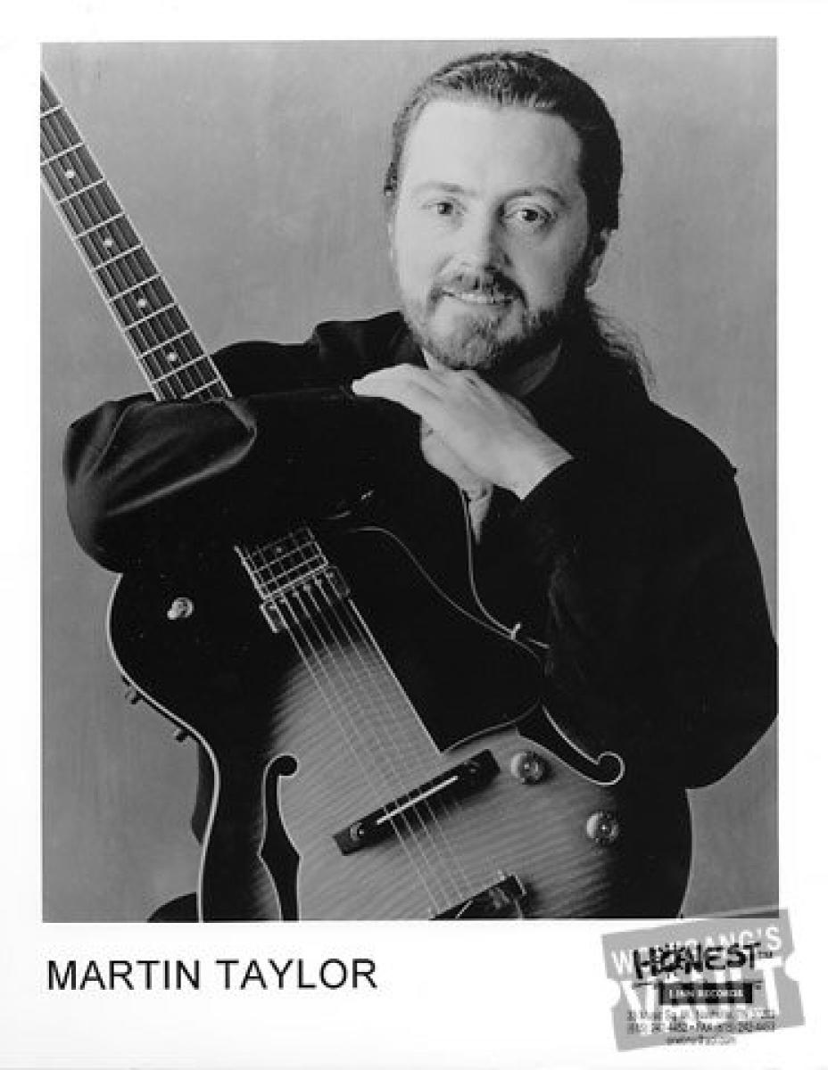 Martin Taylor Vintage Concert Photo Promo Print at Wolfgang's