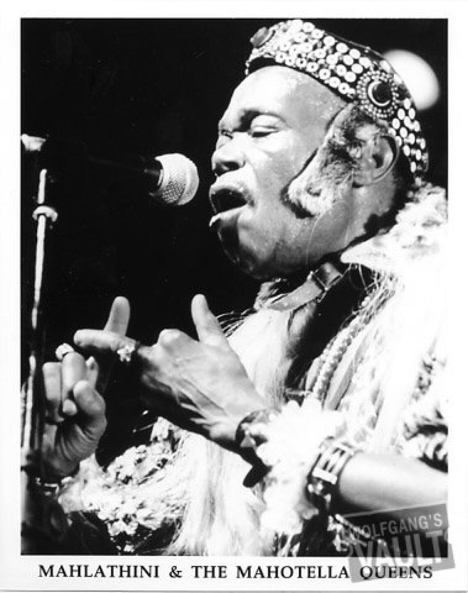 Mahlathini and the Mahotella Queens Vintage Concert Photo Promo Print ...