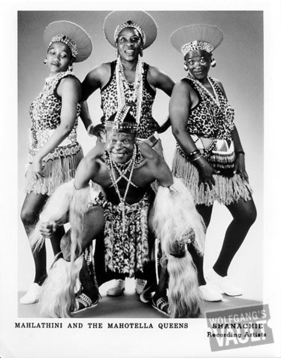 Mahlathini and the Mahotella Queens Vintage Concert Photo Promo Print ...