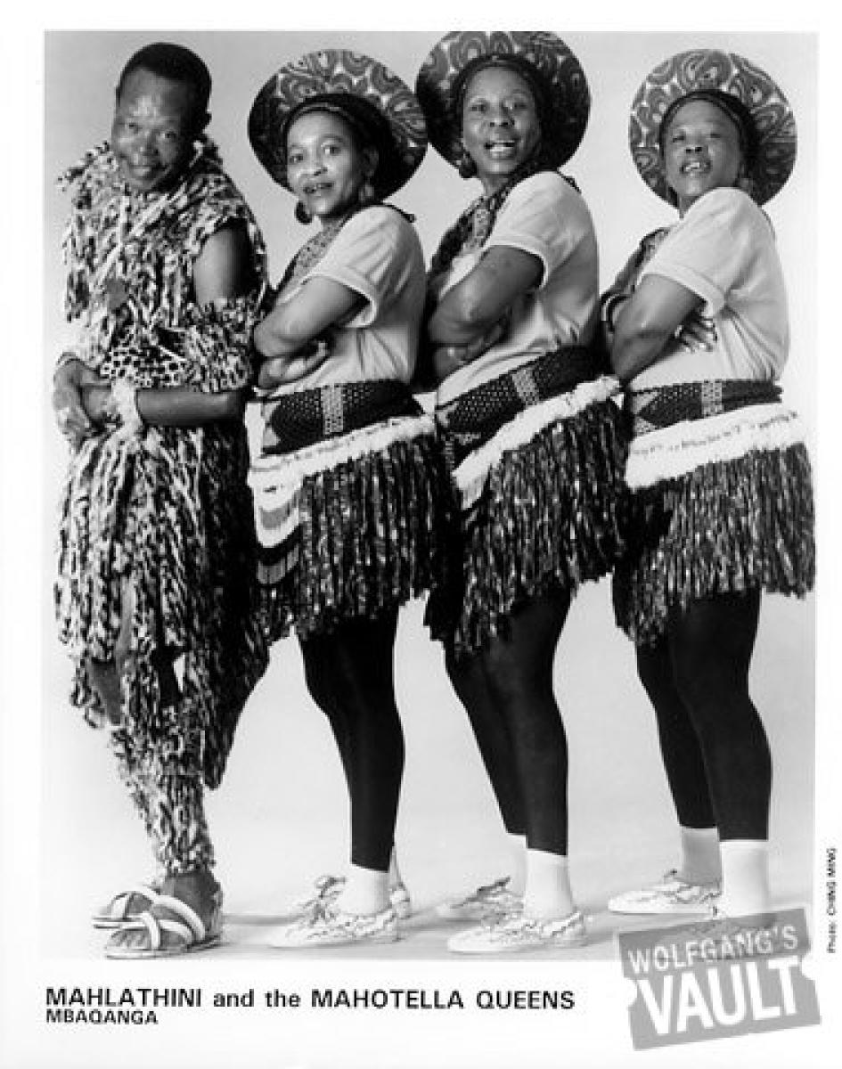 Mahlathini and the Mahotella Queens Vintage Concert Photo Promo Print ...