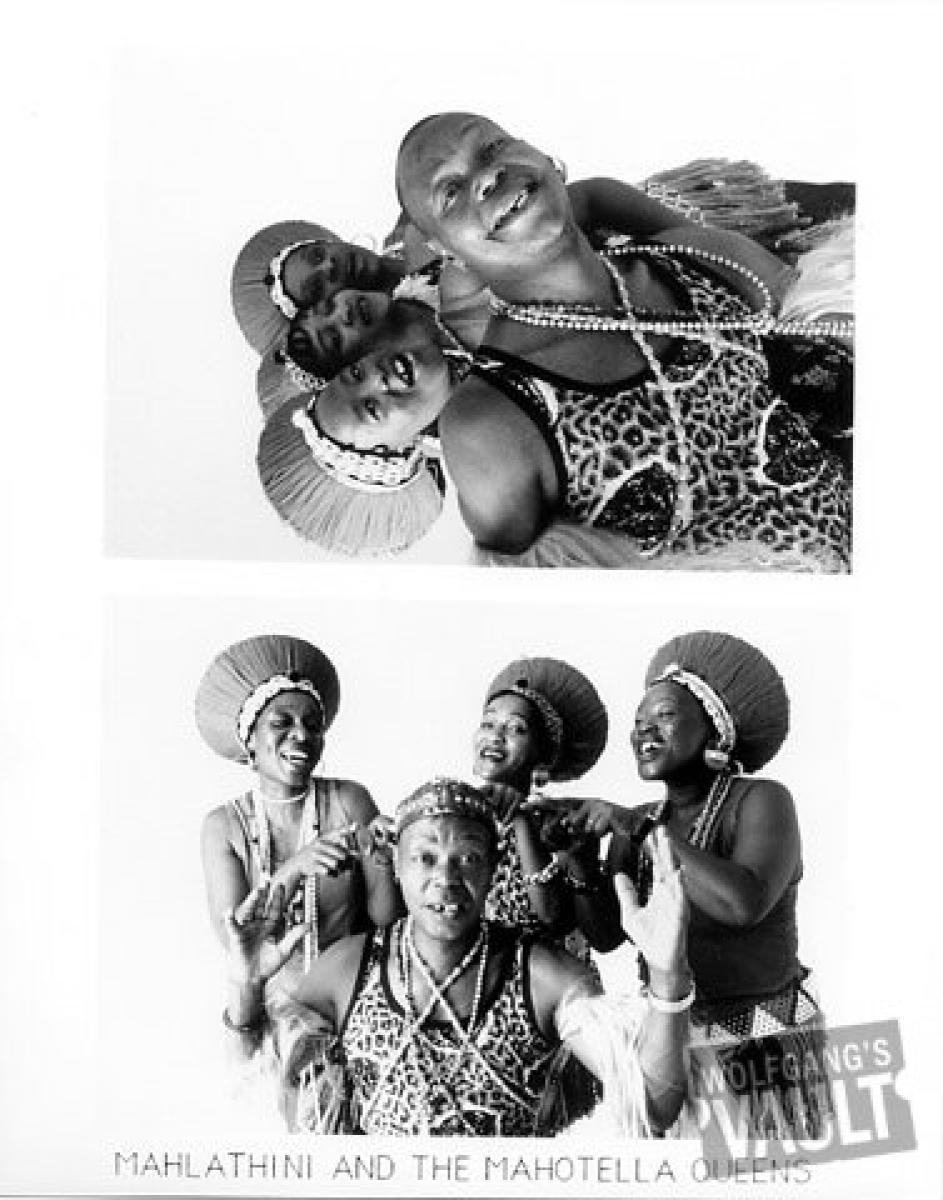 Mahlathini and the Mahotella Queens Vintage Concert Photo Promo Print ...