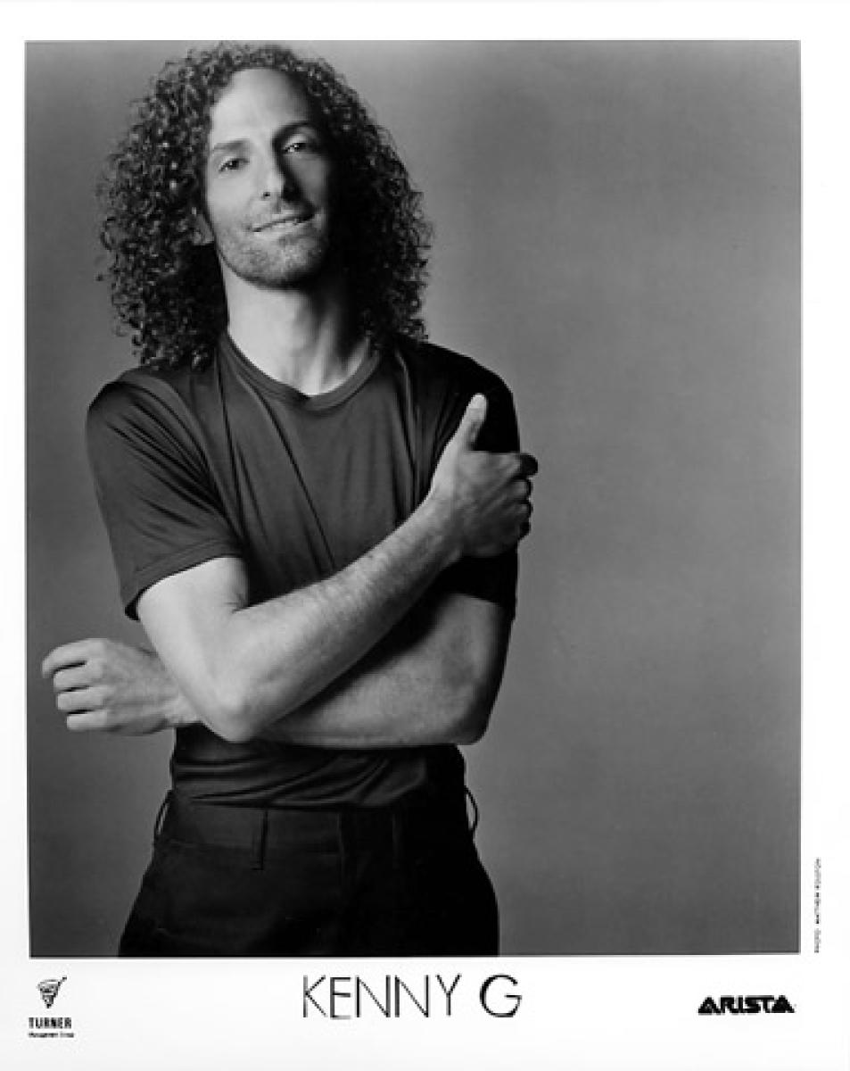 Kenny G Vintage Concert Photo Promo Print at Wolfgang's