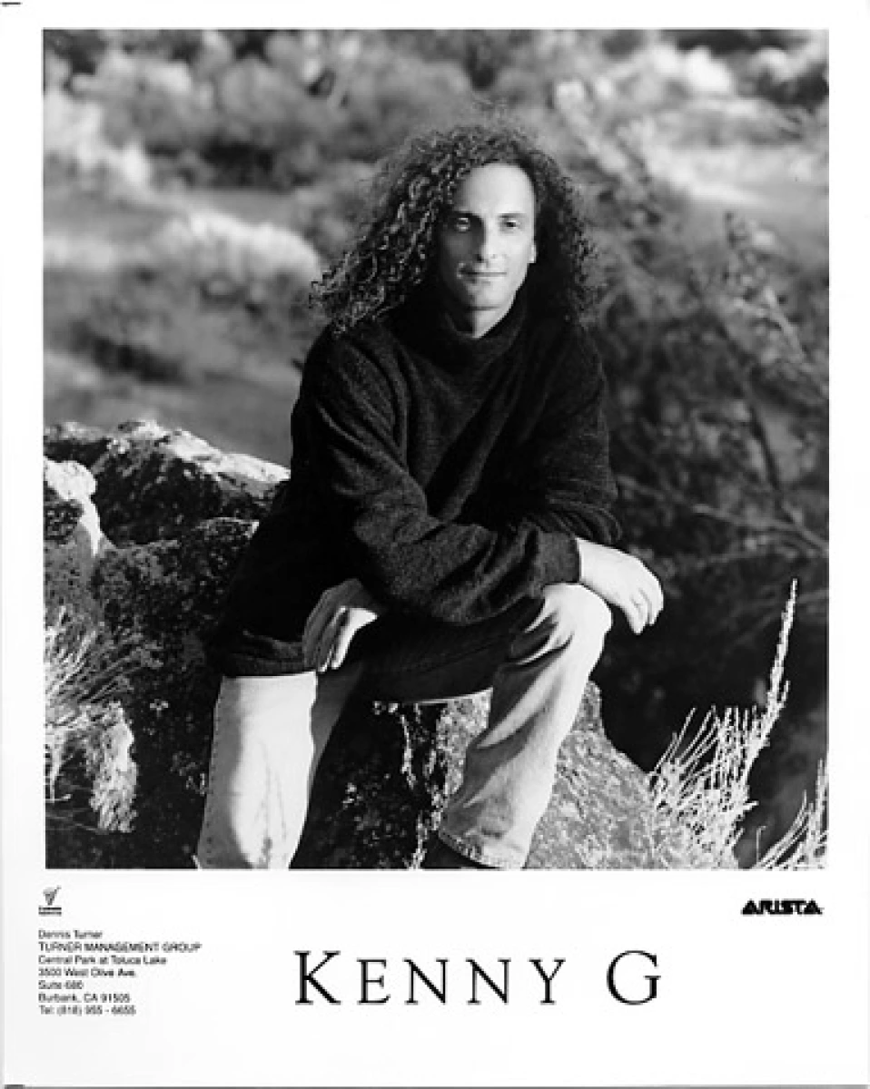 Kenny G Vintage Concert Photo Promo Print at Wolfgang's