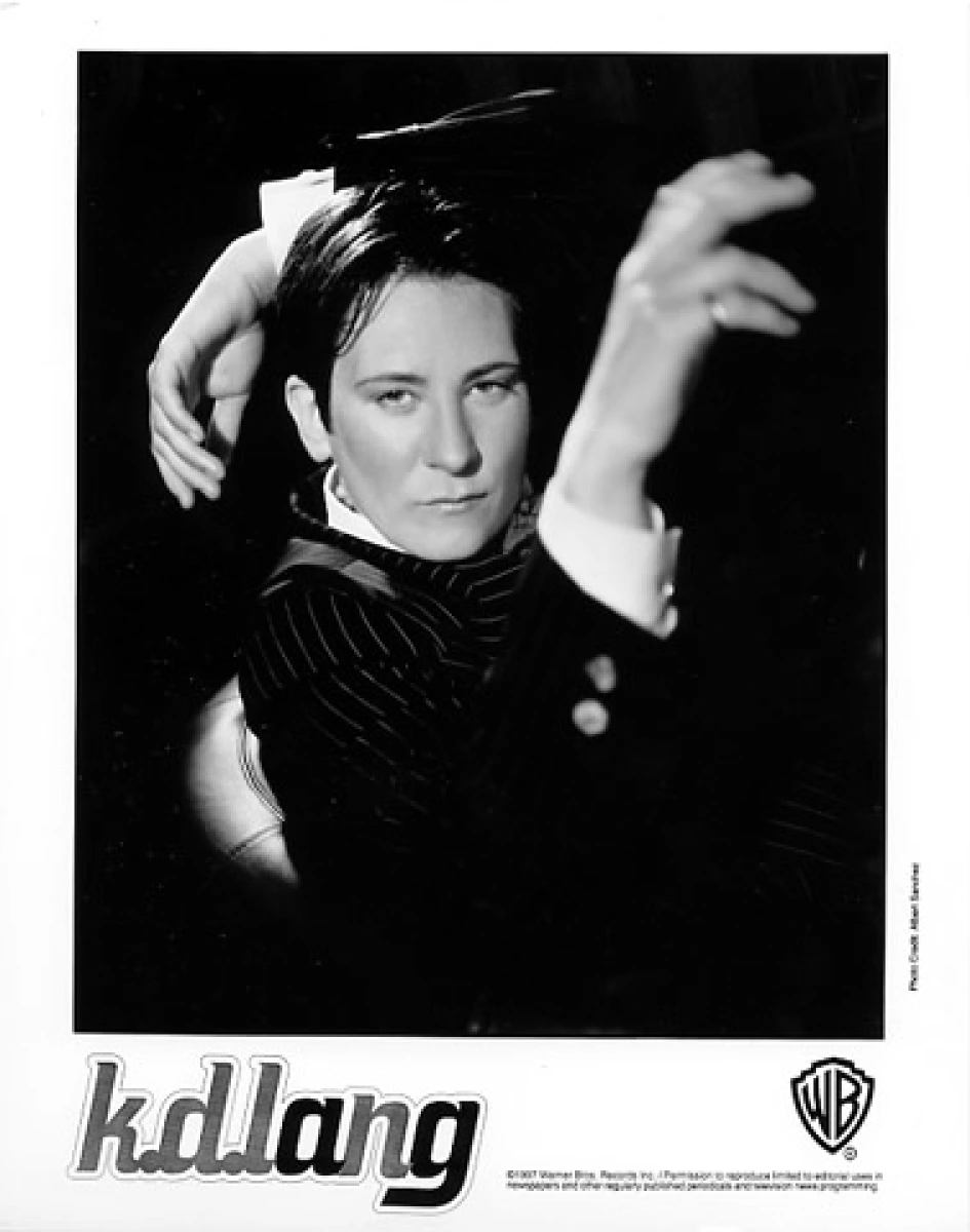 k.d. lang Vintage Concert Photo Promo Print at Wolfgang's