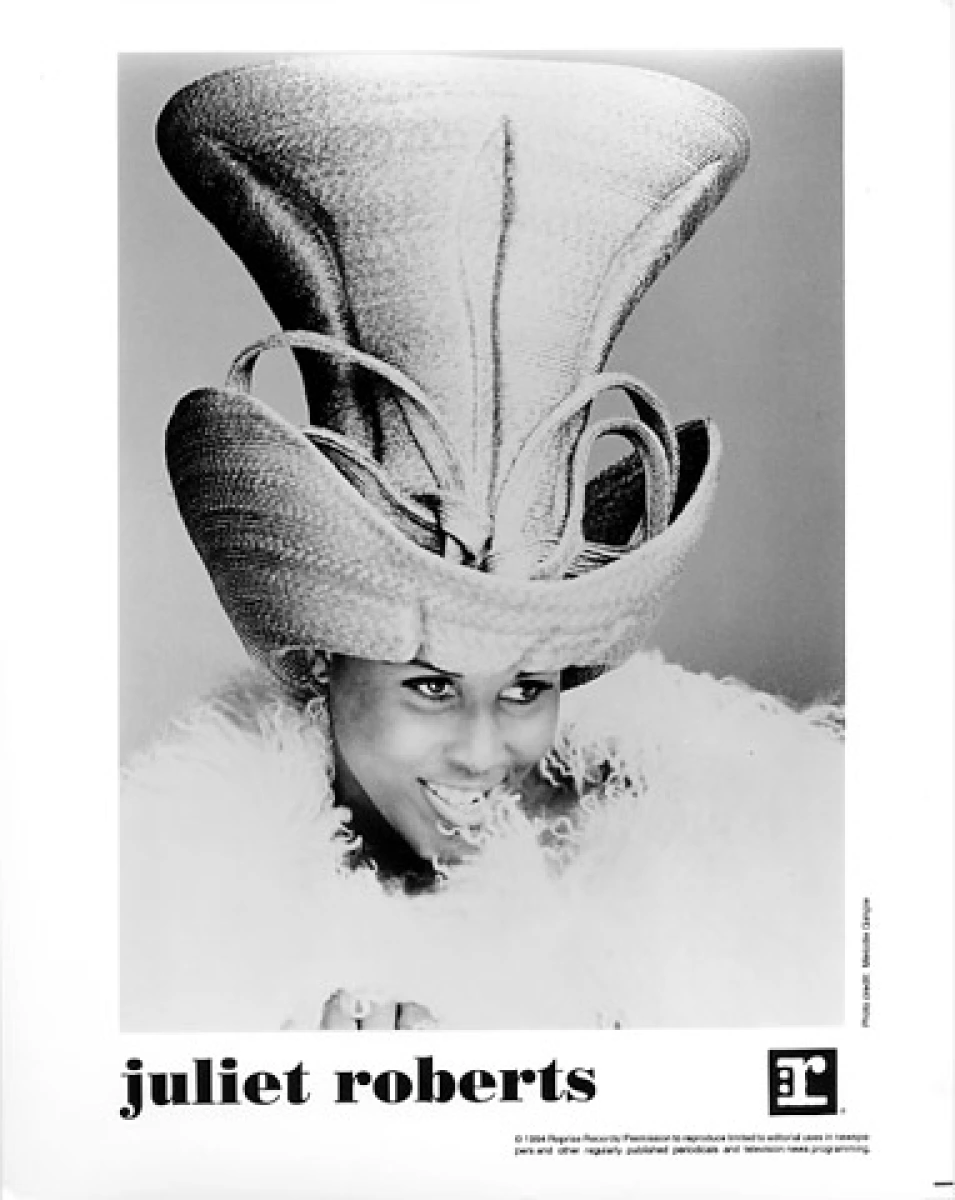 Juliet Roberts Vintage Concert Photo Promo Print, 1994 at Wolfgang's