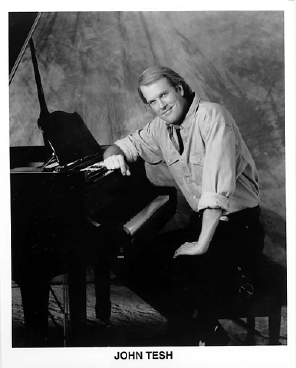John Tesh Vintage Concert Photo Promo Print at Wolfgang's