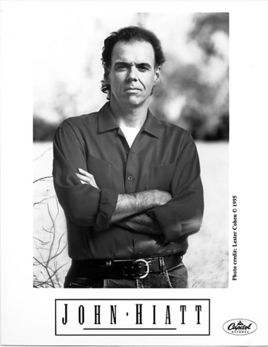 John Hiatt Vintage Concert Photo Promo Print, 1995 at Wolfgang's