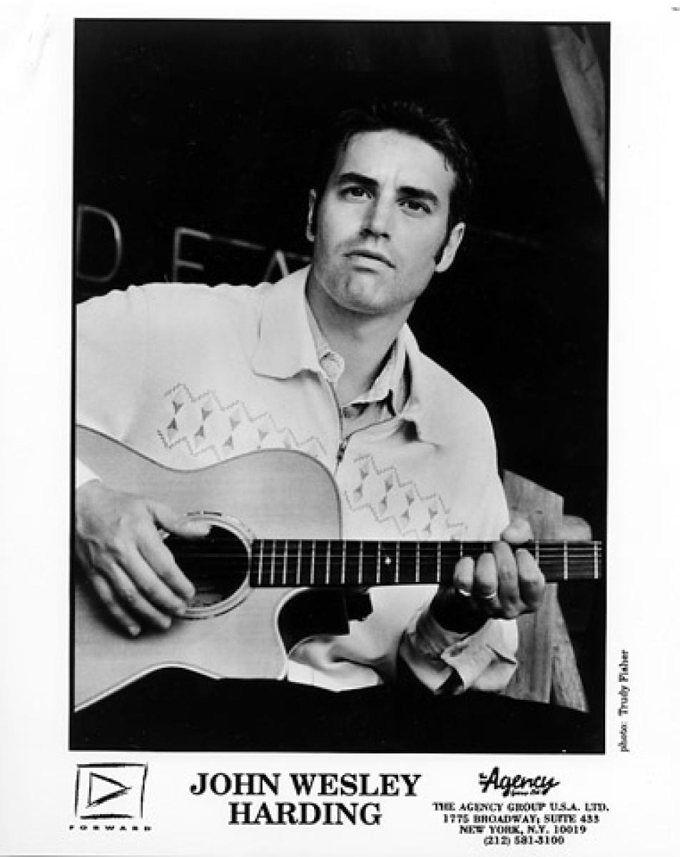 John Wesley Harding Vintage Concert Photo Promo Print at Wolfgang's