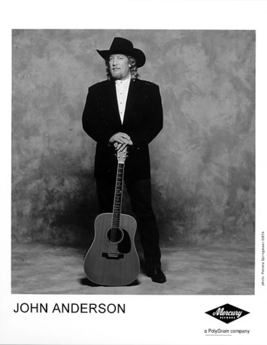 John Anderson Vintage Concert Photo Promo Print, 1997 at Wolfgang's