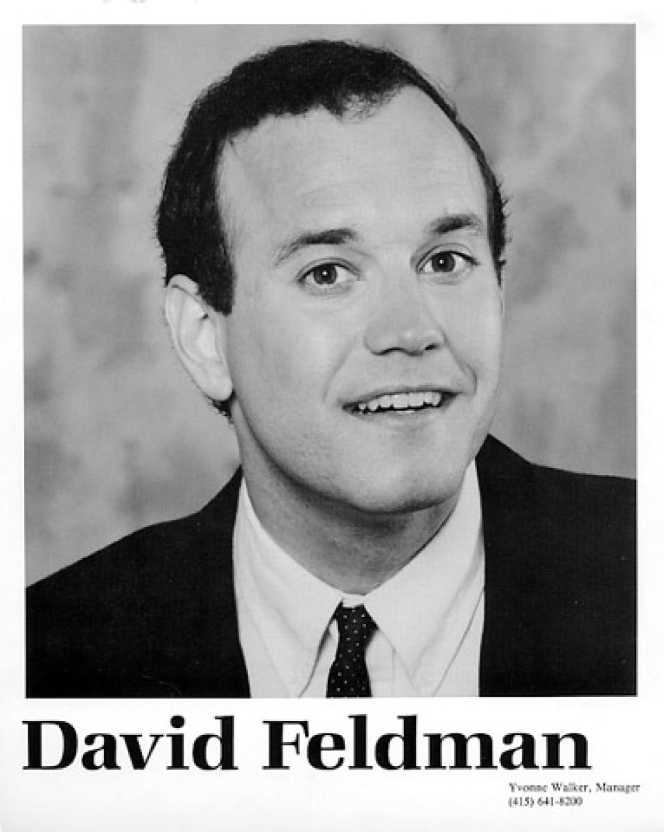 David Feldman Vintage Concert Photo Promo Print at Wolfgang's