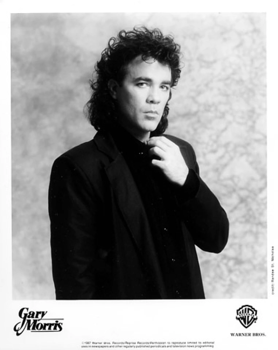 Gary Morris Vintage Concert Photo Promo Print, 1987 at Wolfgang's