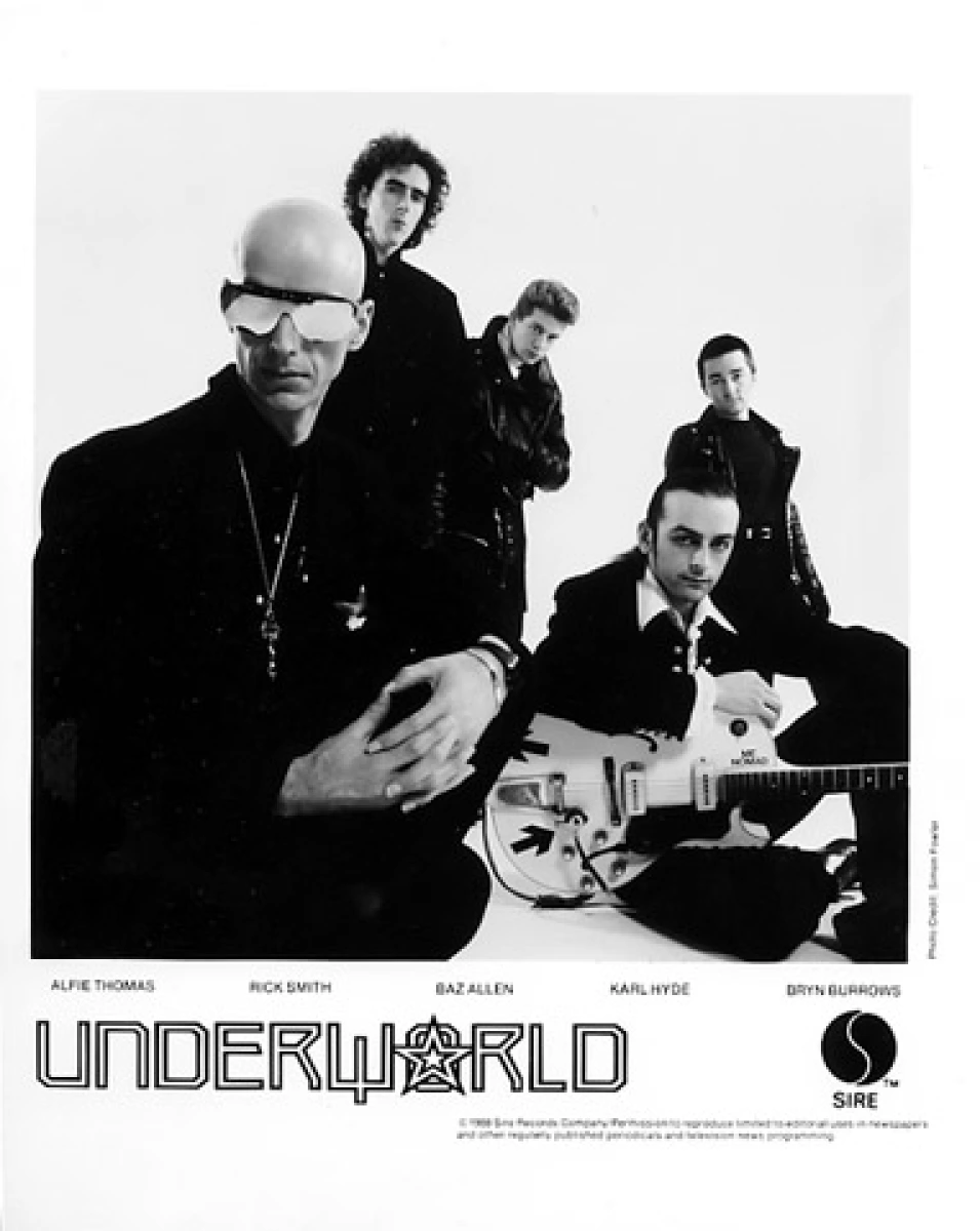Underworld Vintage Concert Photo Promo Print at Wolfgang's