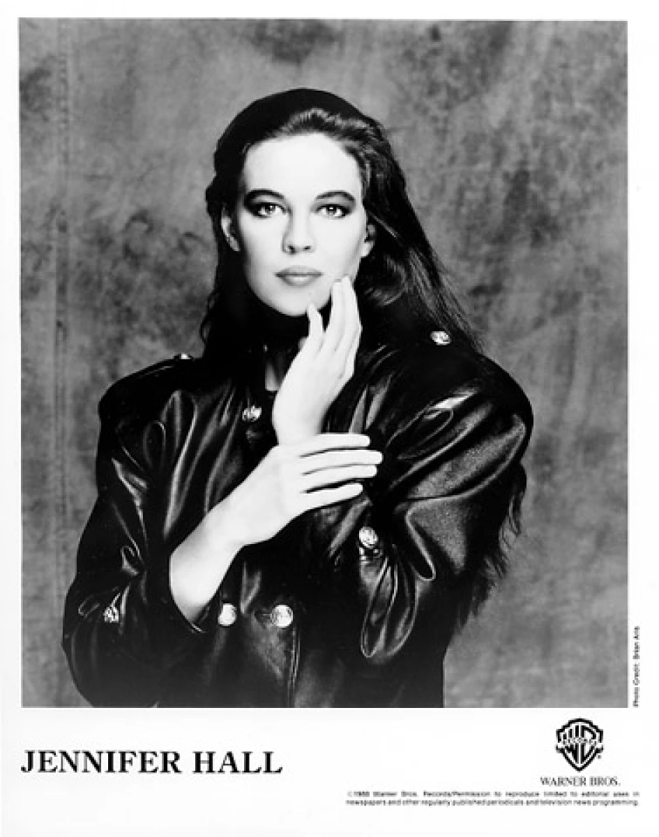 Jennifer Hall Vintage Concert Photo Promo Print, 1988 at Wolfgang's