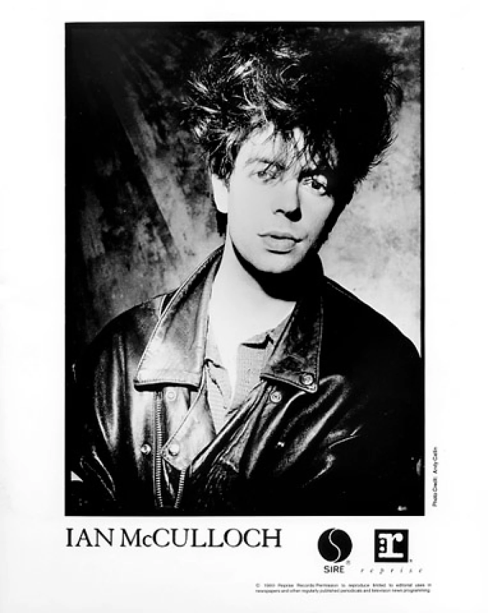 Ian McCullough Vintage Concert Photo Promo Print at Wolfgang's
