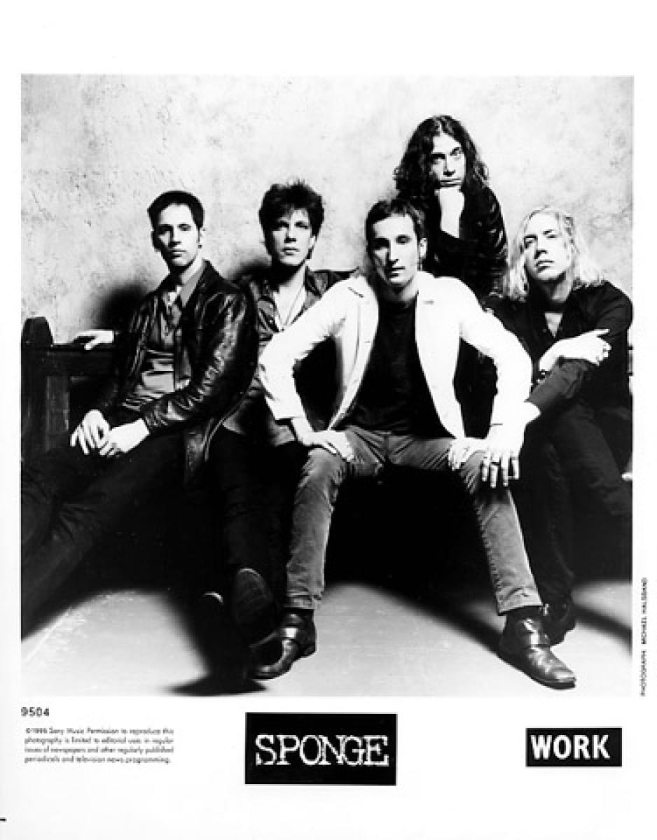 Sponge Vintage Concert Photo Promo Print, 1995 at Wolfgang's
