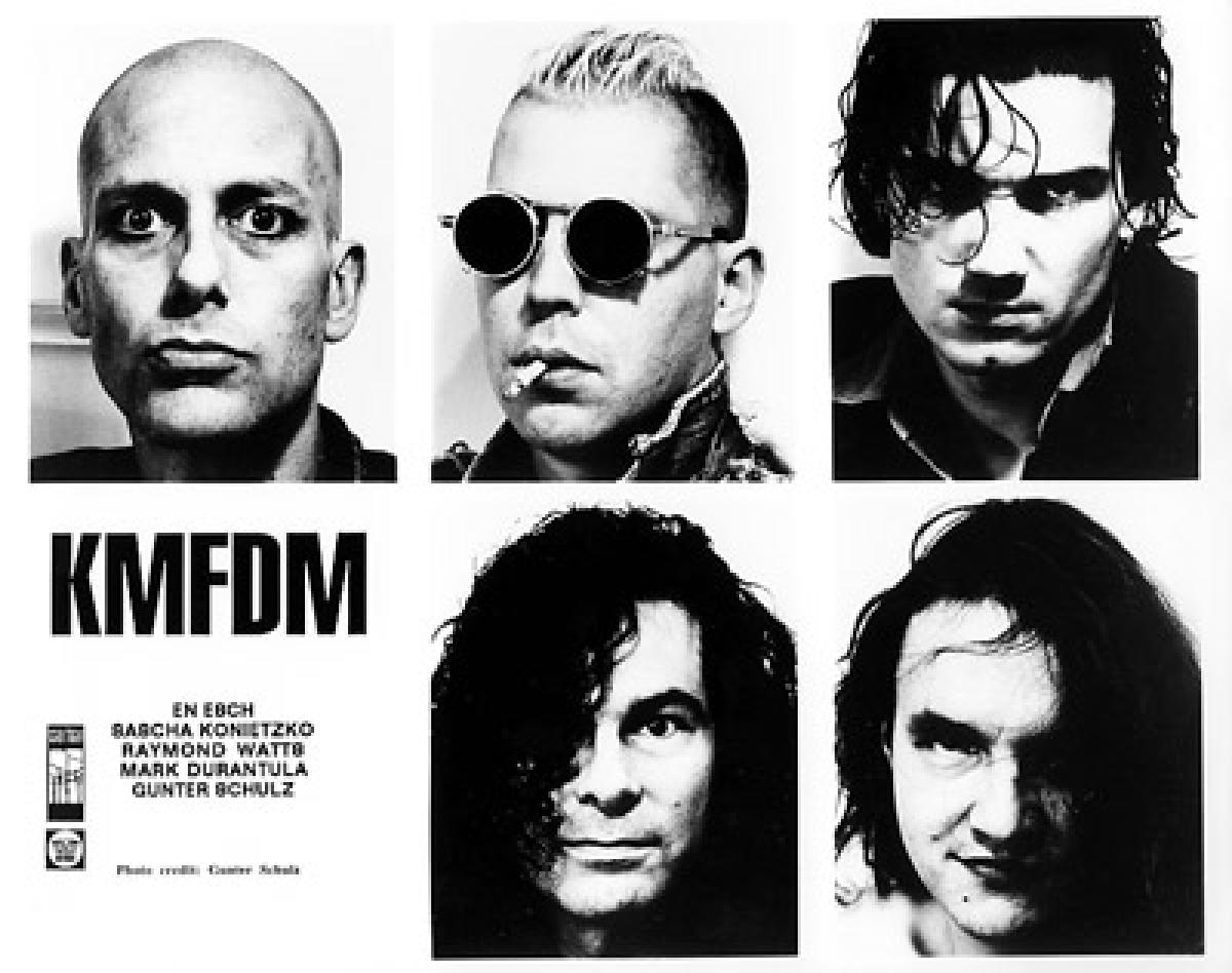 KMFDM Vintage Concert Photo Promo Print at Wolfgang's