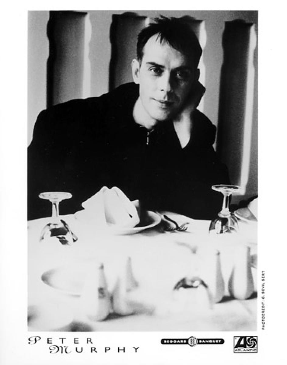 Peter Murphy Vintage Concert Photo Promo Print at Wolfgang's