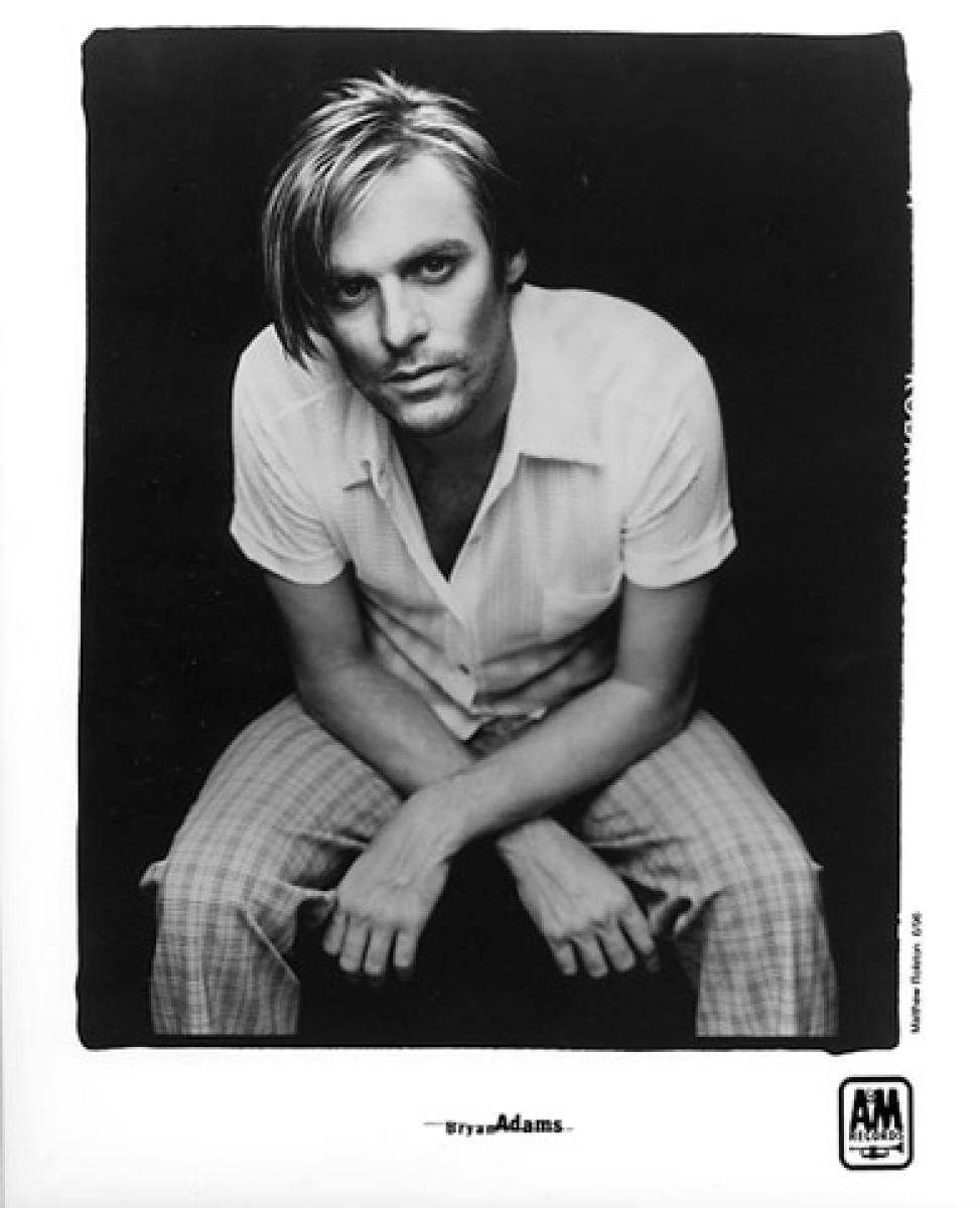 Bryan Adams Vintage Concert Photo Promo Print at Wolfgang's