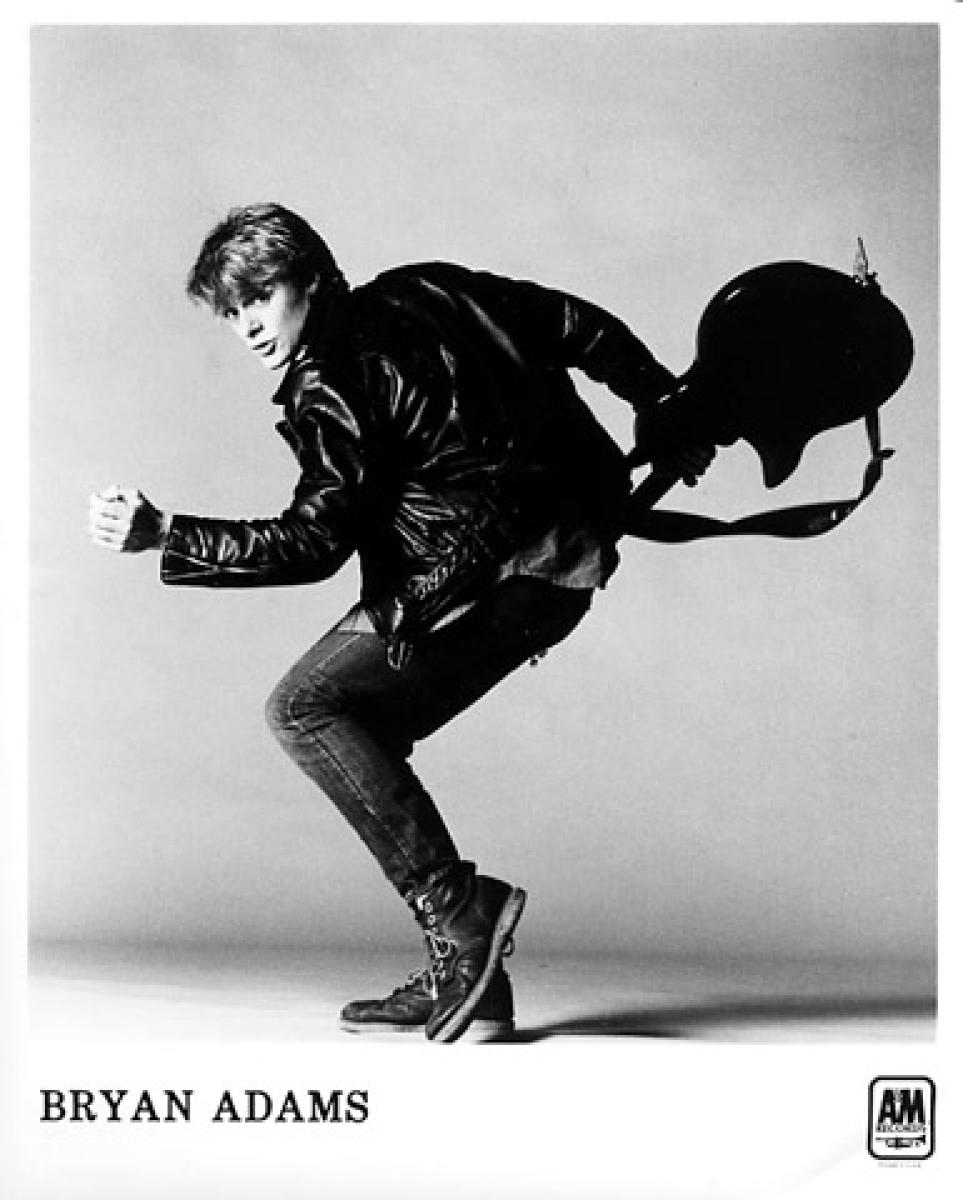 Bryan Adams Vintage Concert Photo Promo Print at Wolfgang's