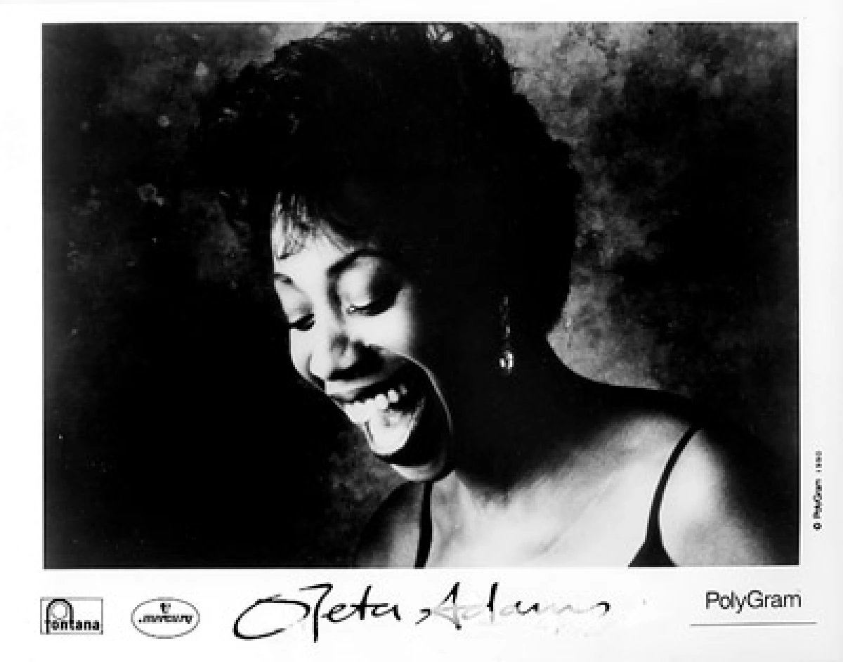 Oleta Adams Vintage Concert Photo Promo Print, 1990 at Wolfgang's