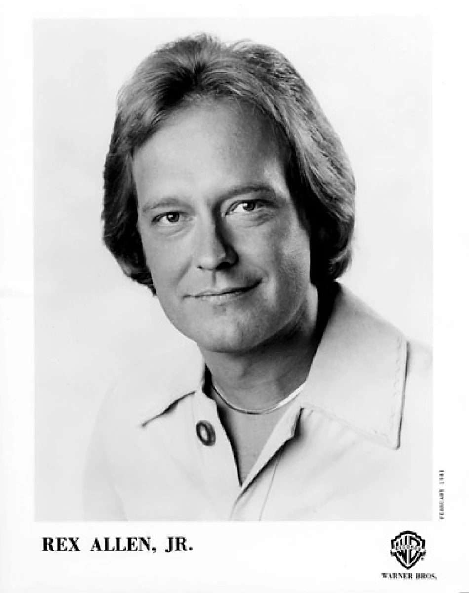 Rex Allen Jr. Vintage Concert Photo Promo Print, 1981 at Wolfgang's