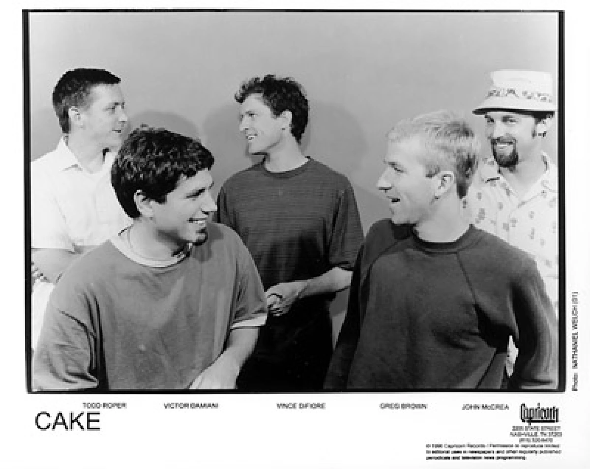 Cake Vintage Concert Photo Promo Print, 1996 at Wolfgang's