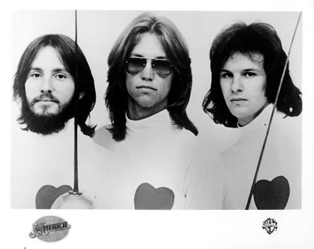 America Vintage Concert Photo Promo Print at Wolfgang's