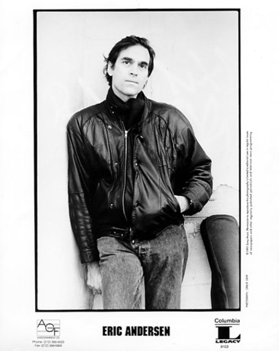Eric Andersen Vintage Concert Photo Promo Print, 1991 at Wolfgang's