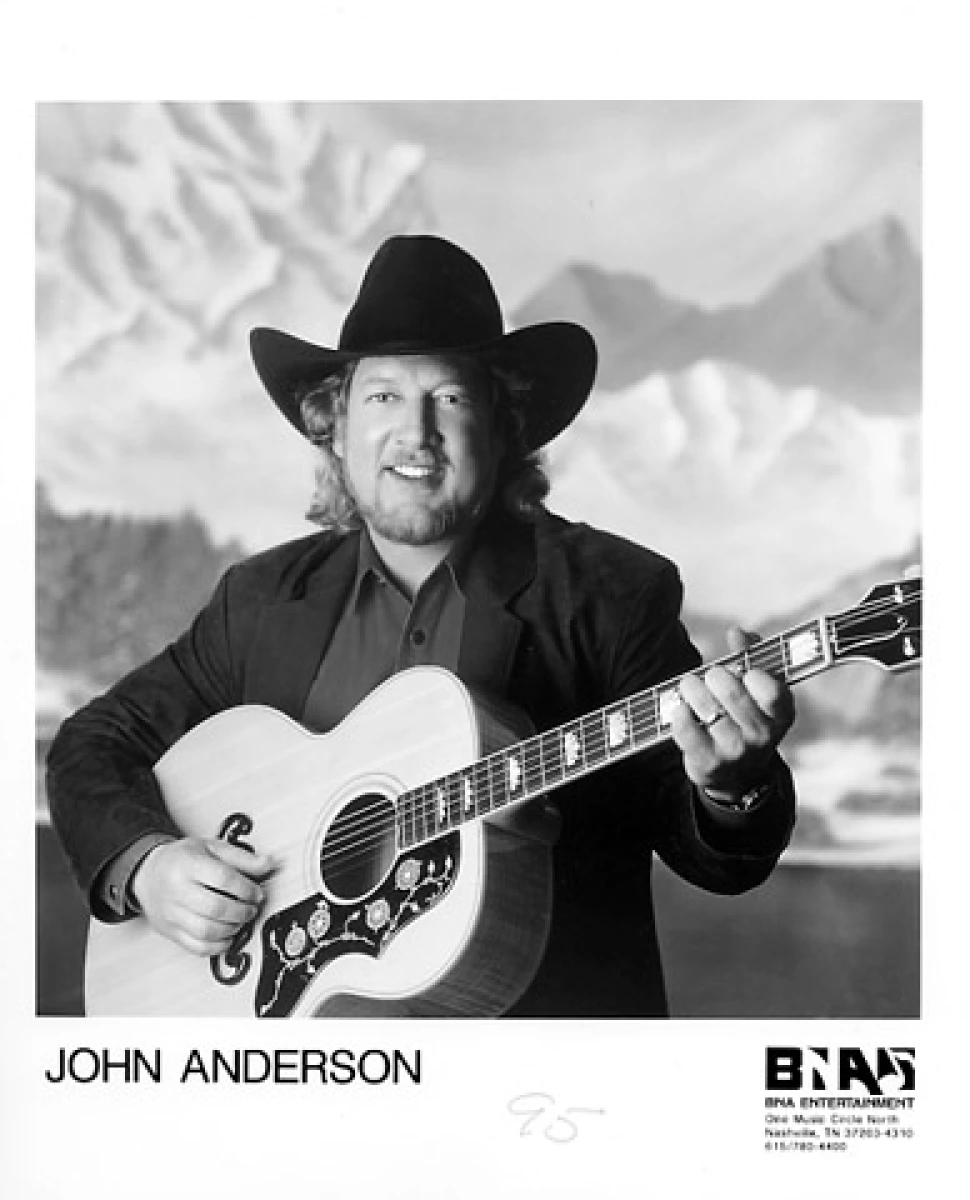John Anderson Vintage Concert Photo Promo Print at Wolfgang's
