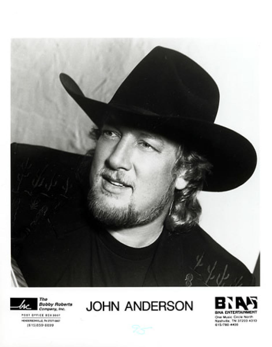 John Anderson Vintage Concert Photo Promo Print at Wolfgang's