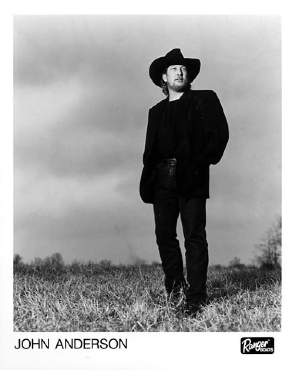 John Anderson Vintage Concert Photo Promo Print at Wolfgang's