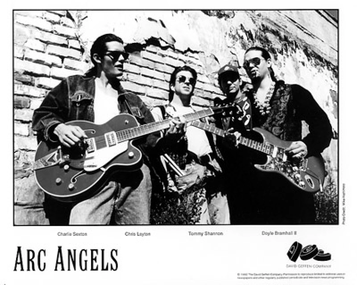 Arc Angels Vintage Concert Photo Promo Print, 1992 at Wolfgang's